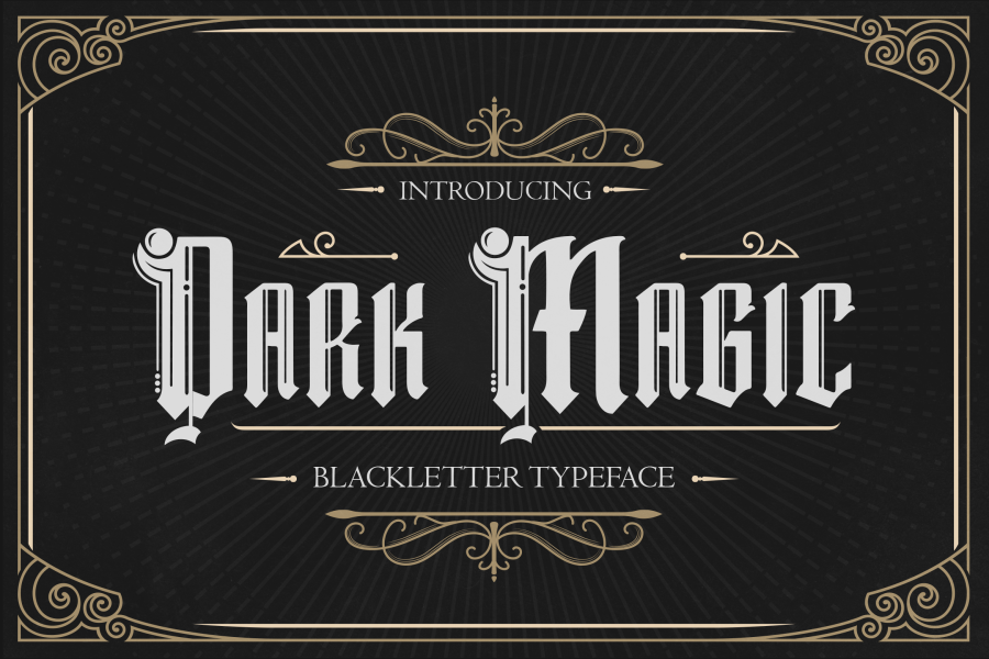 Dark Magic Font · 1001 Fonts