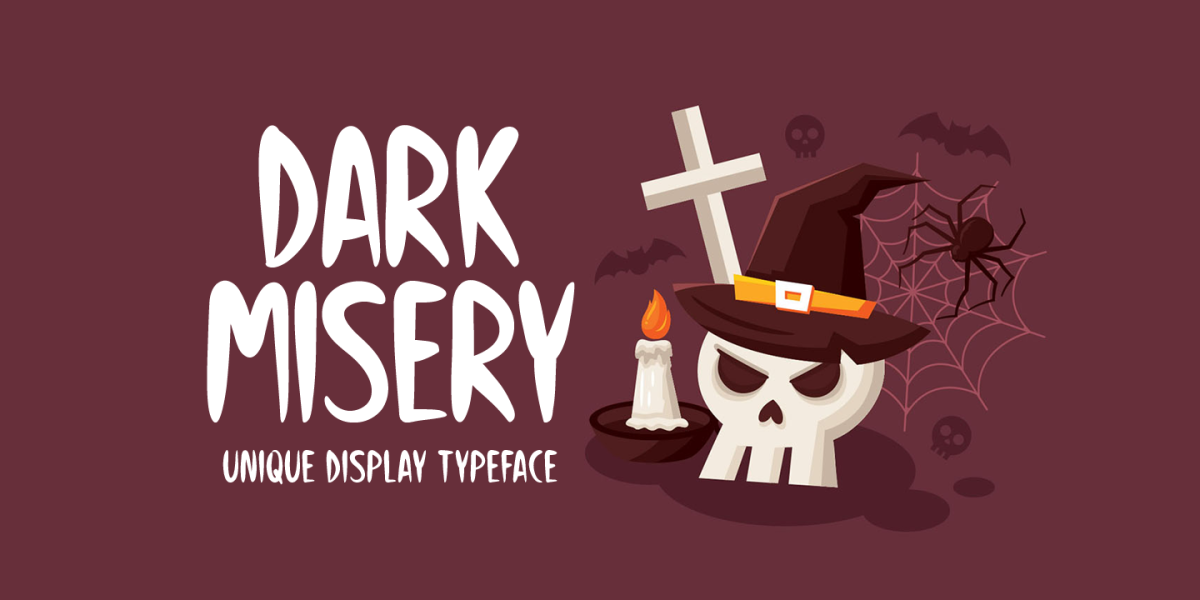 Dark Misery Font · 1001 Fonts