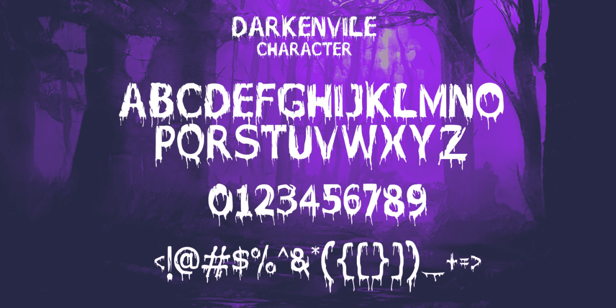 Darkenville DEMO Font · 1001 Fonts
