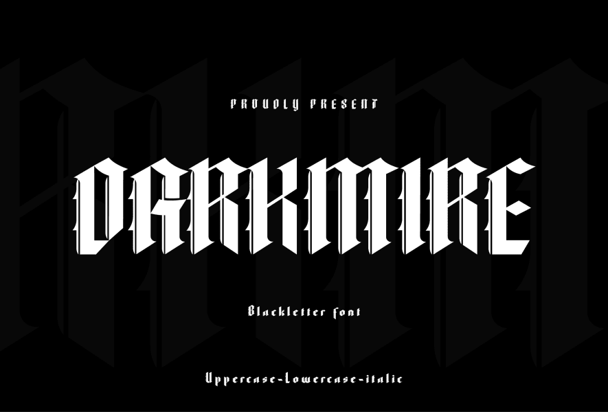 DARKMIRE Font · 1001 Fonts