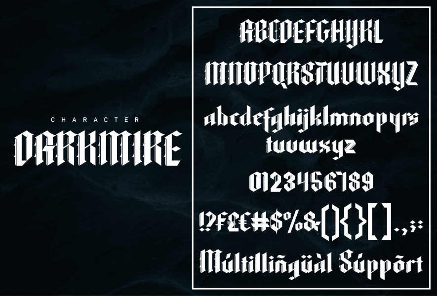 DARKMIRE Font · 1001 Fonts
