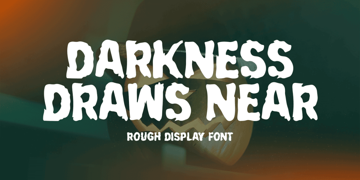 Darkness Draws Near Font · 1001 Fonts