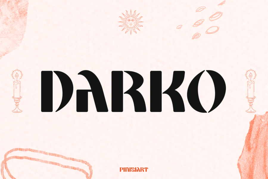 DARKO Font · 1001 Fonts