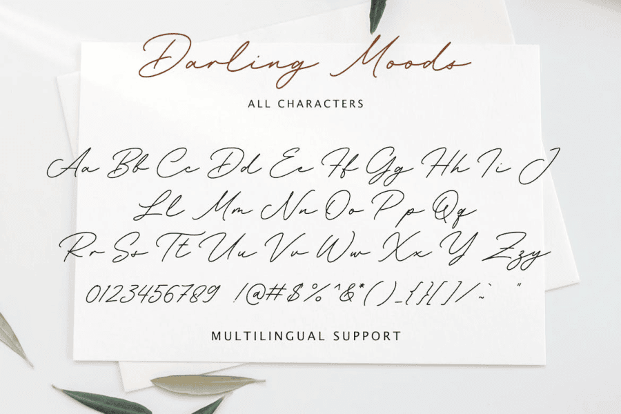 Darling Moods Font · 1001 Fonts