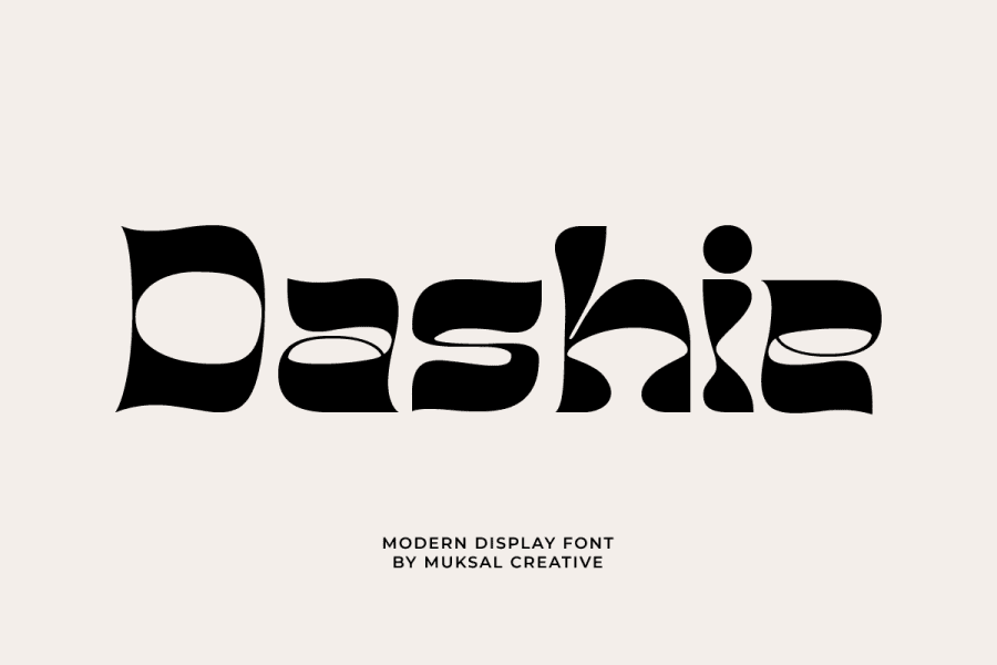 Dashie Font · 1001 Fonts
