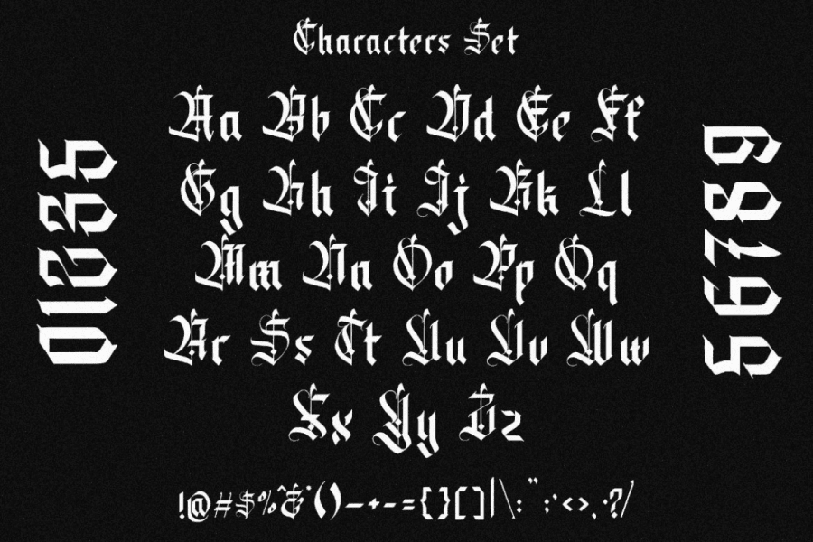 Datons Font · 1001 Fonts