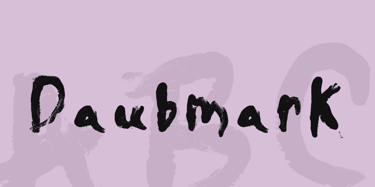 Daubmark Font · 1001 Fonts