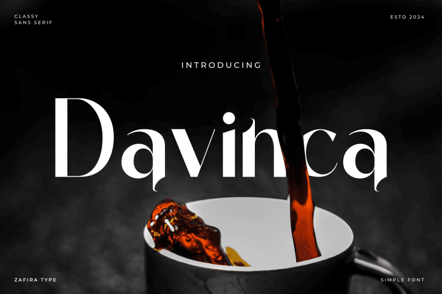 Davinca Font · 1001 Fonts
