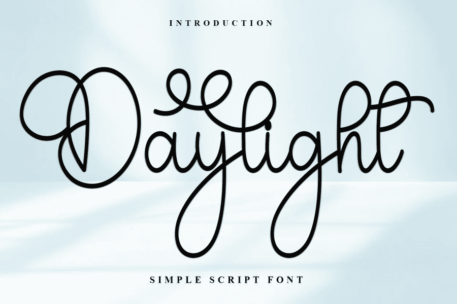 Day Time Font · 1001 Fonts