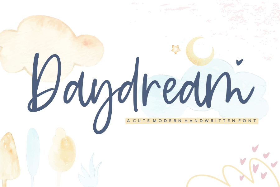 Daydream Font · 1001 Fonts