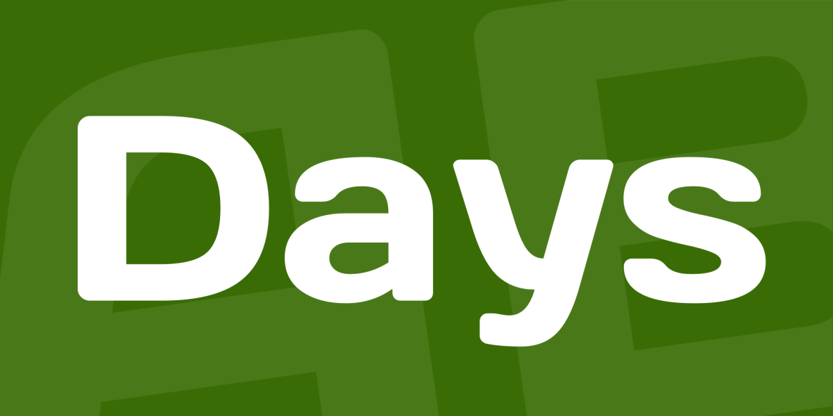 Days Font · 1001 Fonts