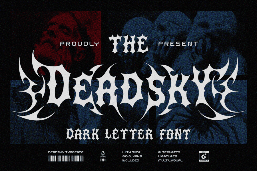 2 Free Album, Gothic, Tribal Fonts · 1001 Fonts