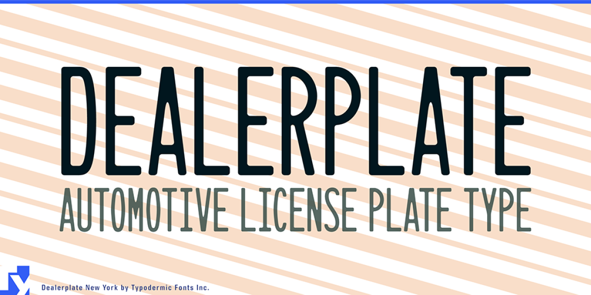 16 Free License Plate Fonts · 1001 Fonts