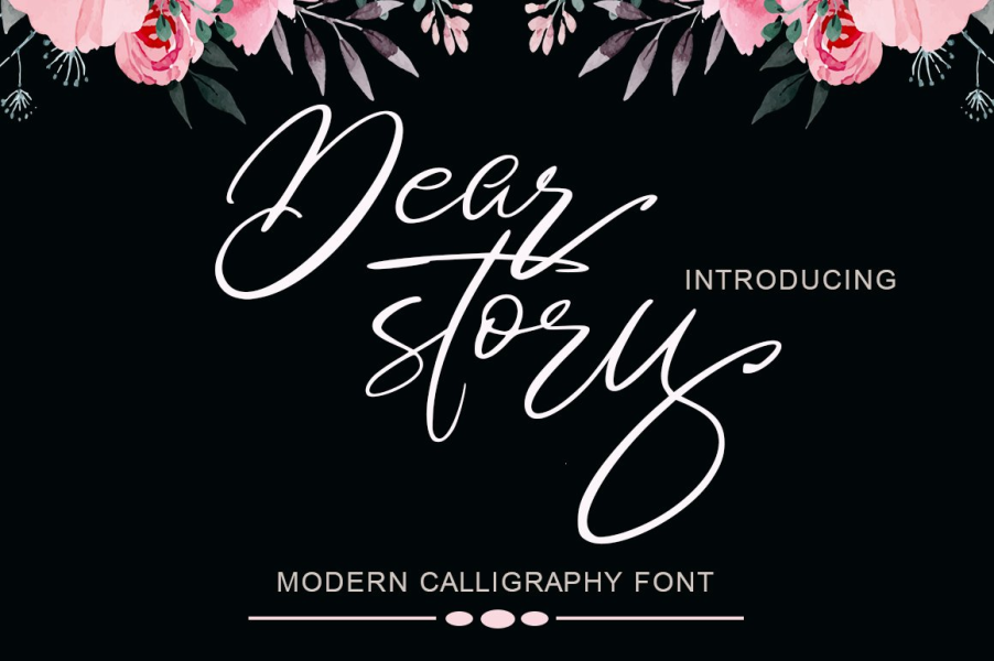 Dear story Font · 1001 Fonts