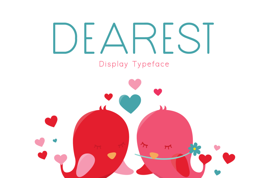 Dearest Font · 1001 Fonts