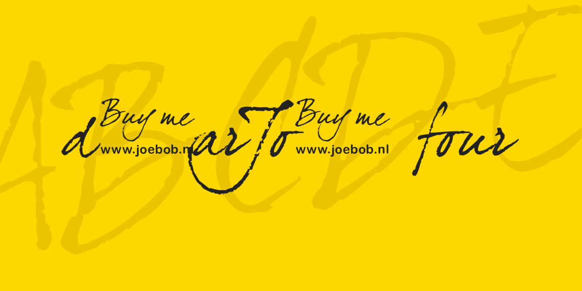 Dear Joe Font