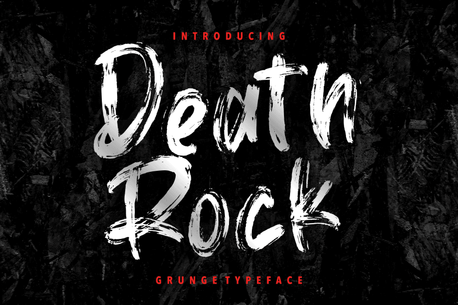 Death Rock Font · 1001 Fonts