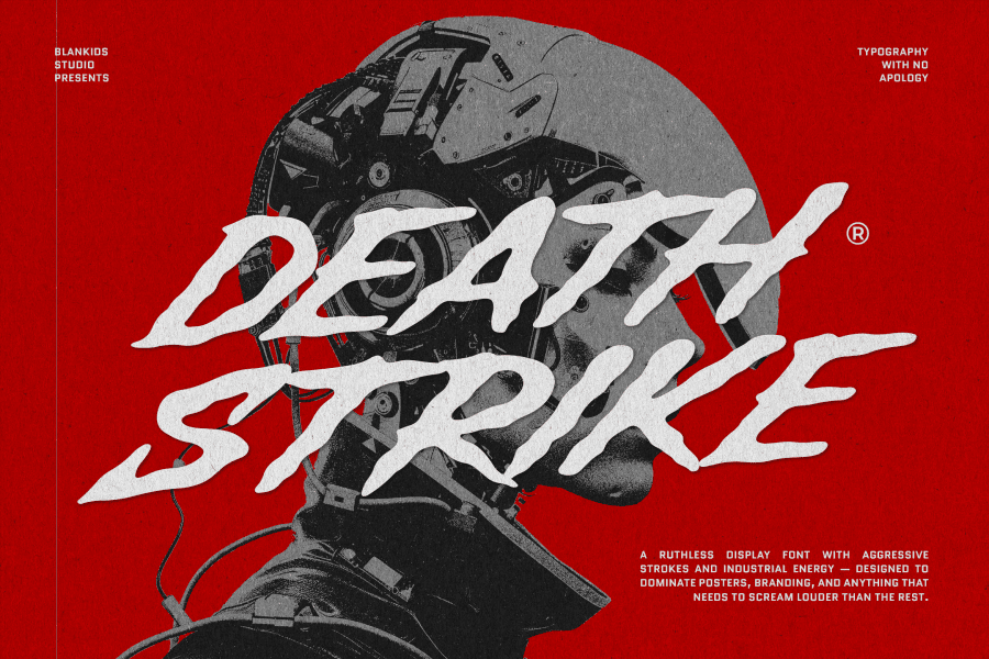 Death Strike Font · 1001 Fonts