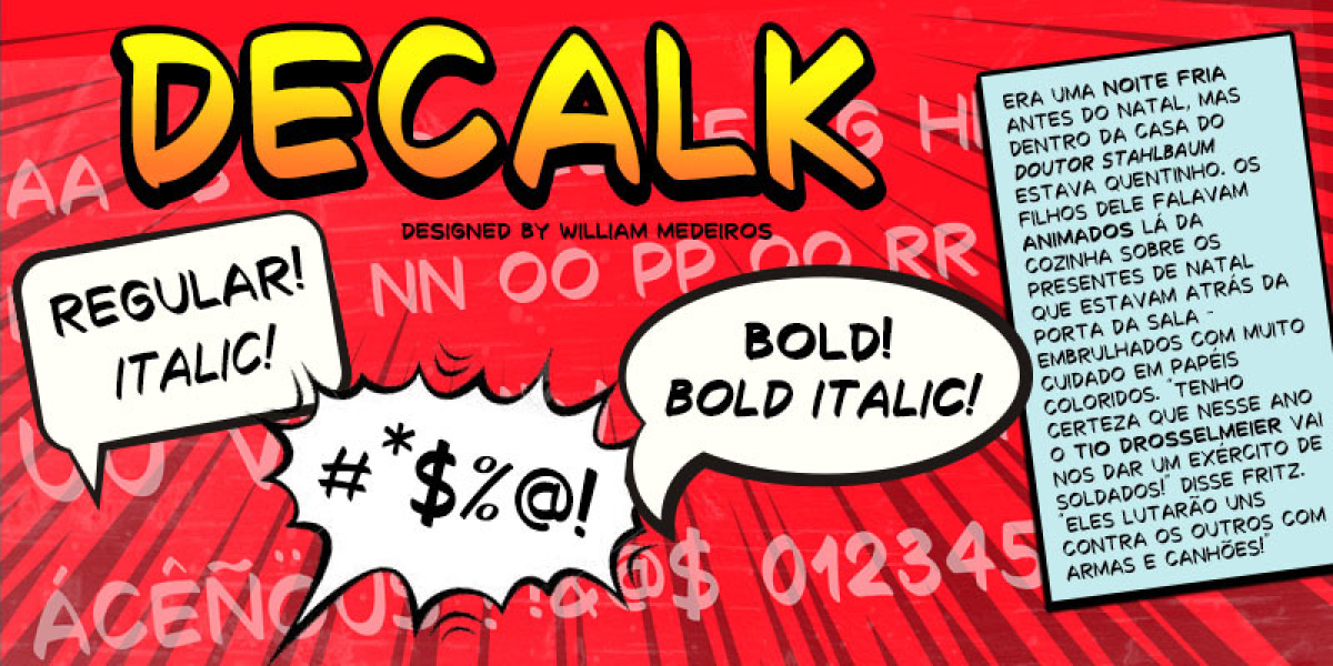 Decalk Font Family · 1001 Fonts
