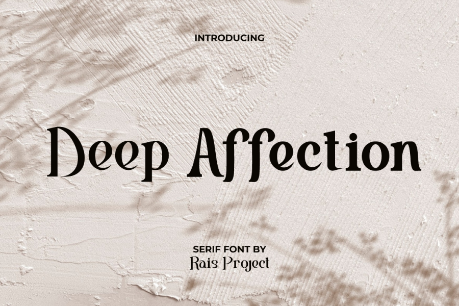 Deep Affection Demo Font Family · 1001 Fonts