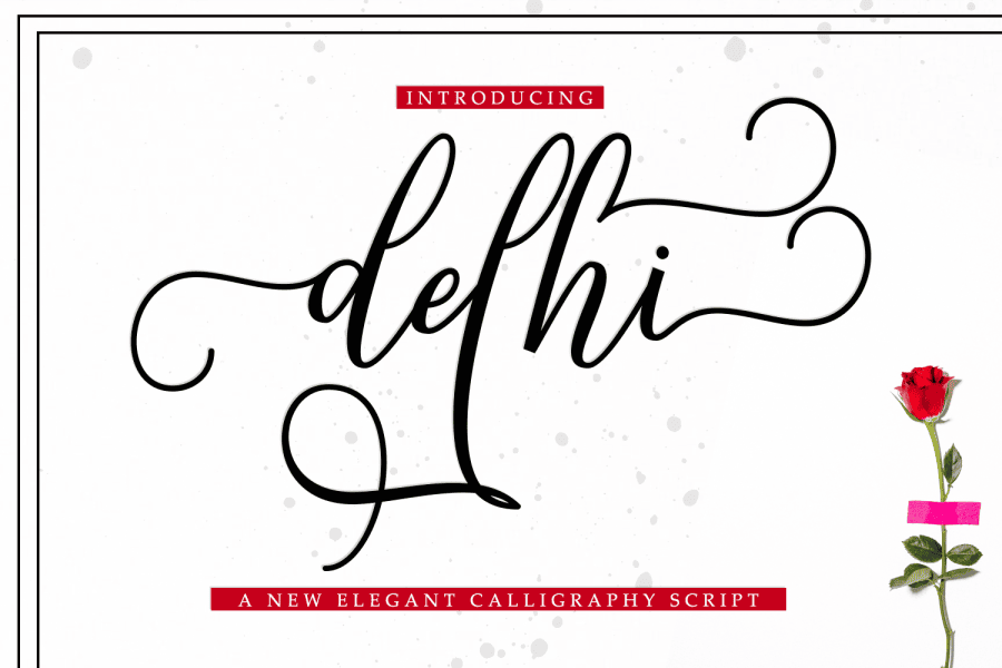 Delhi Script Font · 1001 Fonts