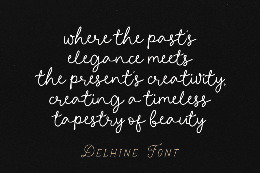 Delhine Font · 1001 Fonts