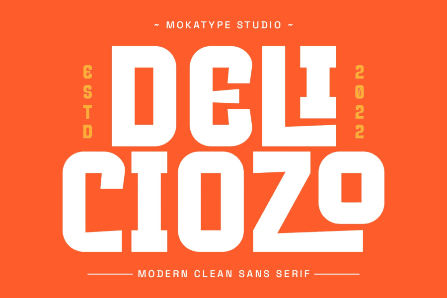 DELICIOZO Font · 1001 Fonts