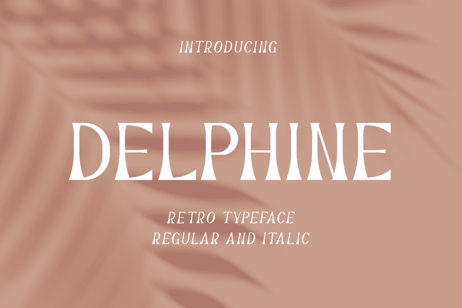 Delphine Font Family · 1001 Fonts