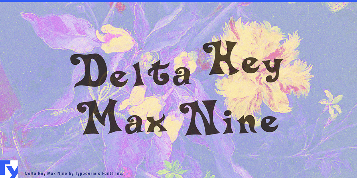 Delta Hey Max 9 Font · 1001 Fonts