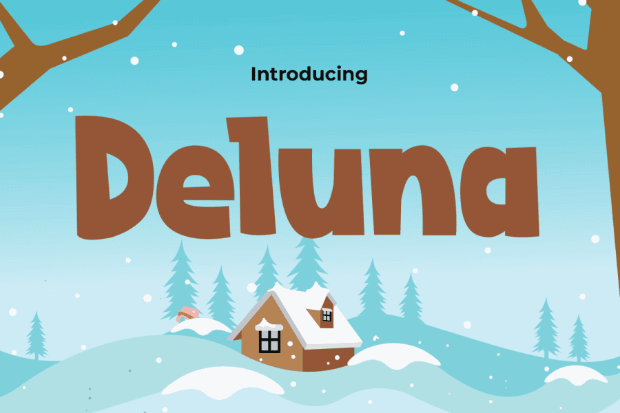 Deluna Font · 1001 Fonts