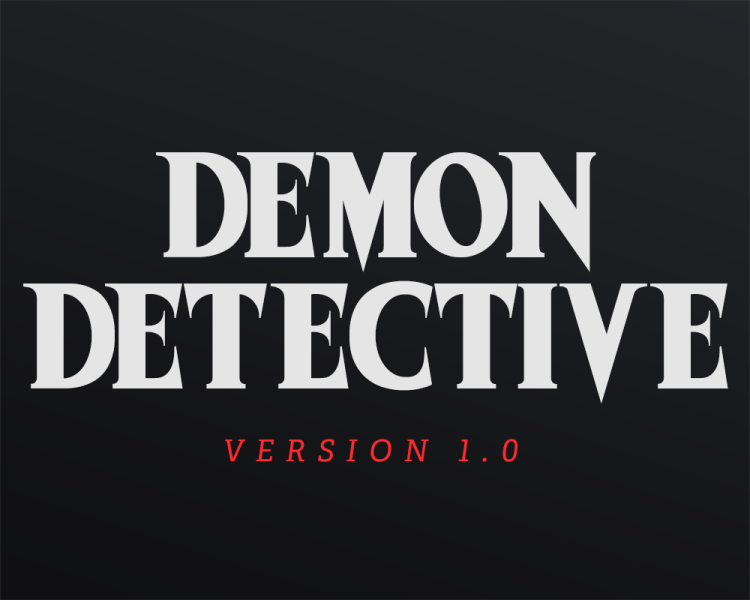 Demon Detective (FREE VERSION) Font · 1001 Fonts