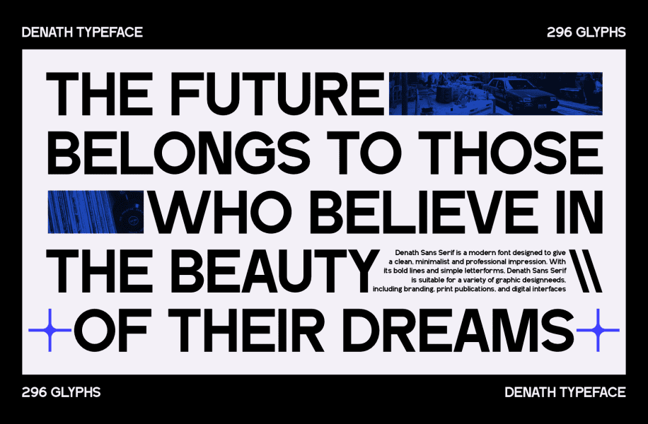 DENATH Font · 1001 Fonts