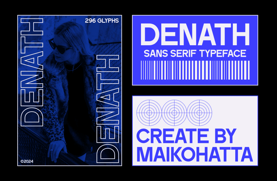 DENATH Font · 1001 Fonts