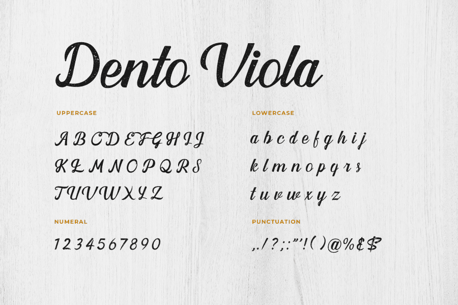 Dento Viola Font · 1001 Fonts