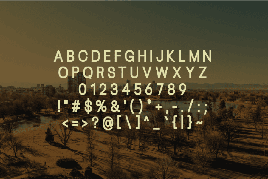 Denver Font · 1001 Fonts