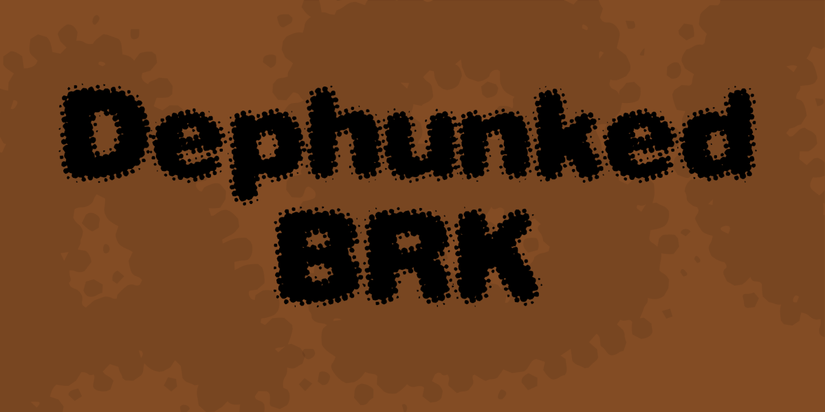 Dephunked BRK Font · 1001 Fonts