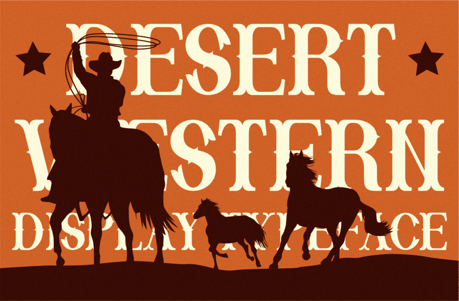 Desert Western Font · 1001 Fonts