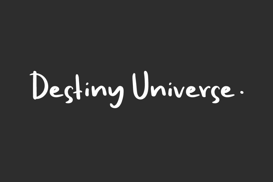Destiny U Demo Font · 1001 Fonts