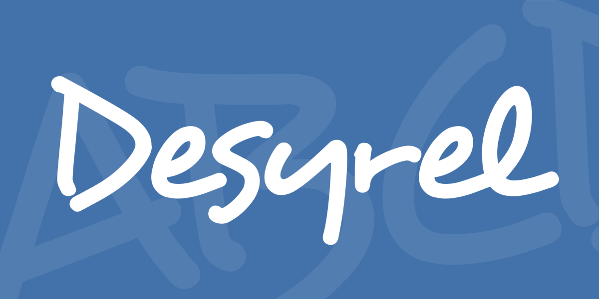 Desyrel Font · 1001 Fonts