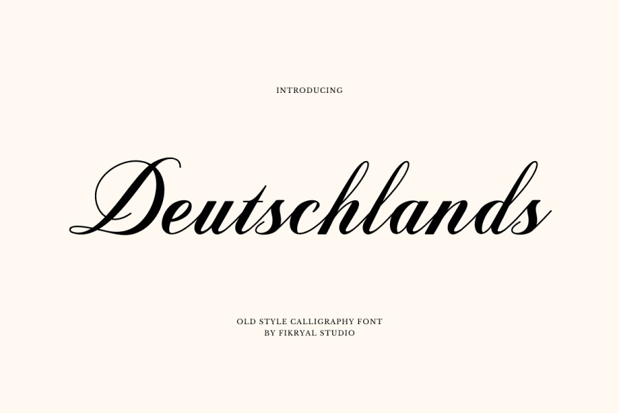 Deutschlands Font · 1001 Fonts