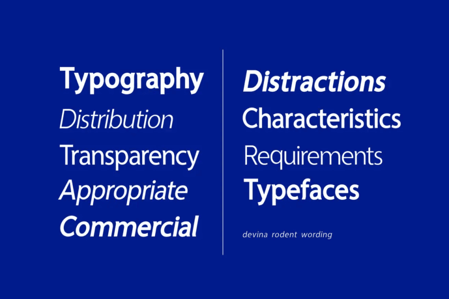Devina Rodent Font Family · 1001 Fonts