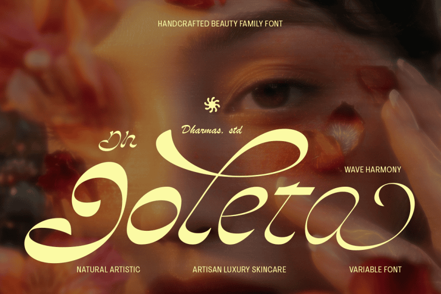 2 Free Salon, Graceful Fonts · 1001 Fonts