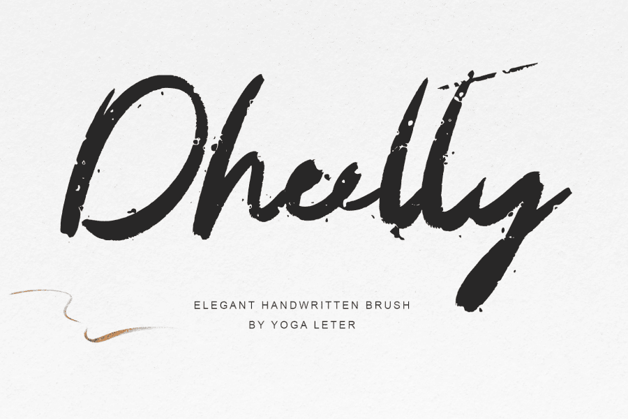 Dheelty Font · 1001 Fonts