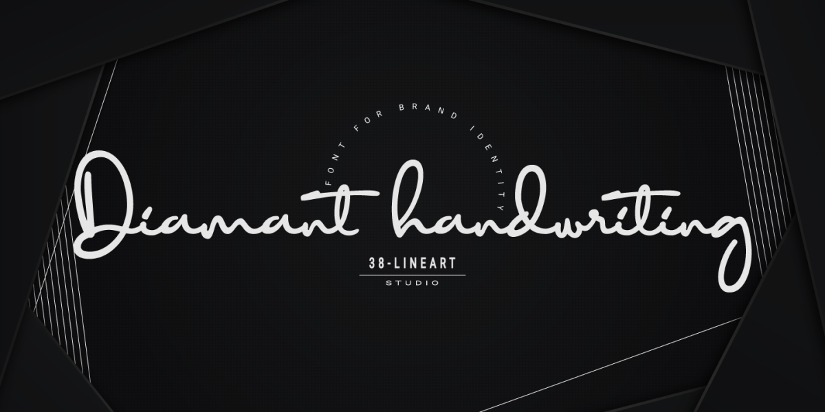 Diamant handwriting Font · 1001 Fonts