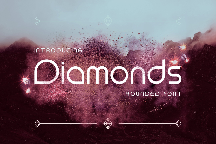 25 Free Diamond Fonts · 1001 Fonts
