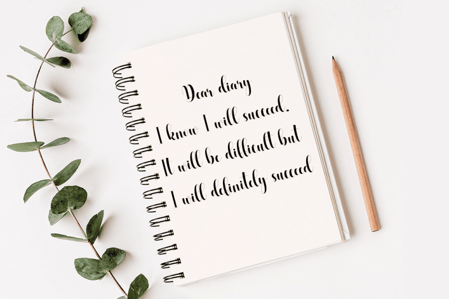 Diary Font · 1001 Fonts