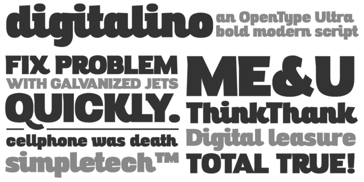 Digitalino Font · 1001 Fonts