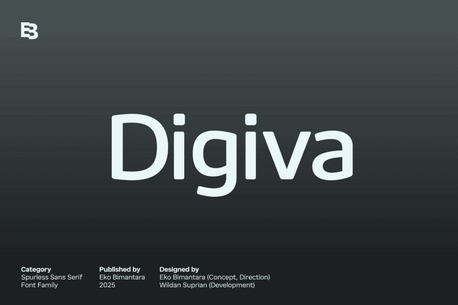 Digiva Trial Font Family · 1001 Fonts