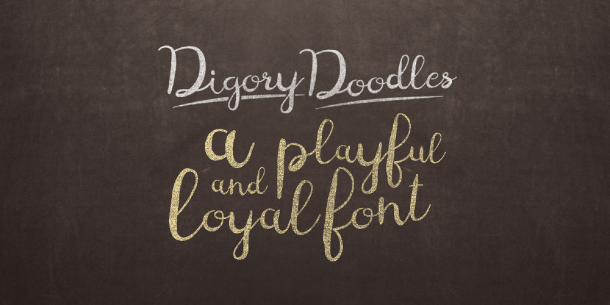 Digory Doodles Font · 1001 Fonts