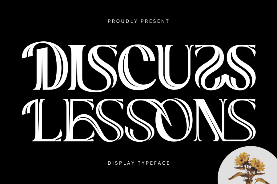 1 Free Lessons Font · 1001 Fonts